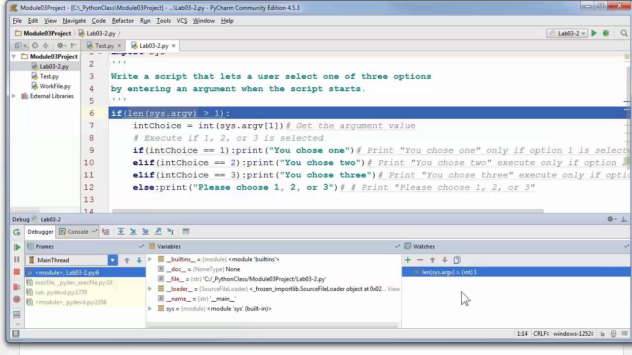 Python Module 03-12 Lab 3-2 Answer