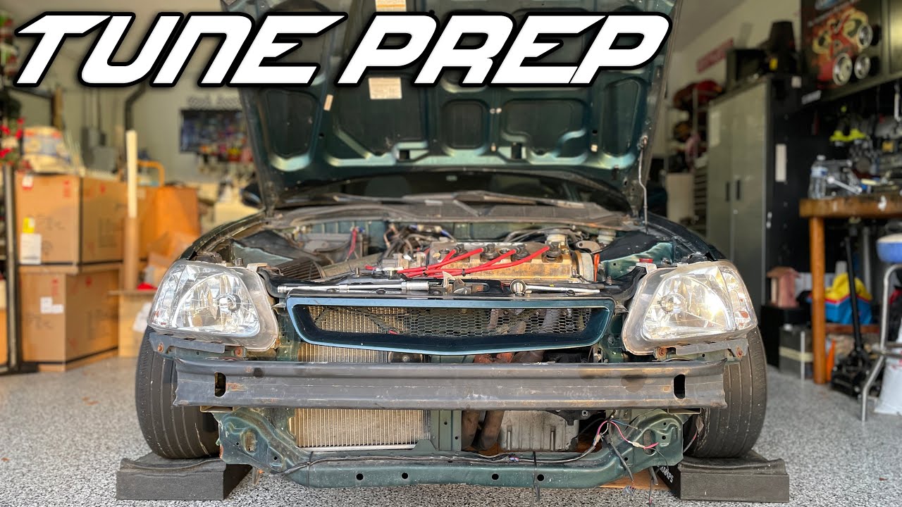 Civic EJ8(EK Coupe) D16Y8 Tuning Prep!