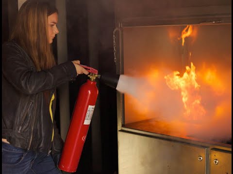 what is in a fire extinguisher