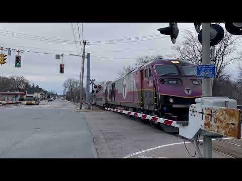 3-27-23 Struck A Chord on Plain St. in Braintree MA (My 4th MBTA Railfanning Video).
