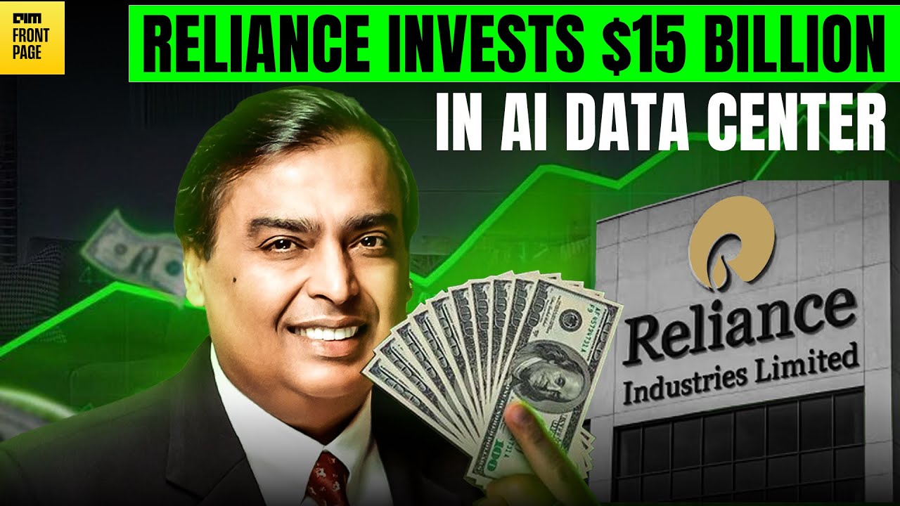 Reliance Bets $15 Billion to Build a 1 GW AI-Ready Data Center in Jamnagar
