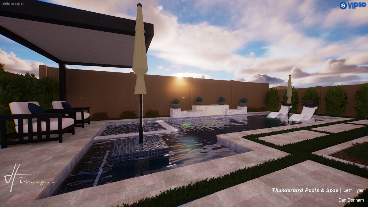 Denham Design Concept- Thunderbird Pools & Spas