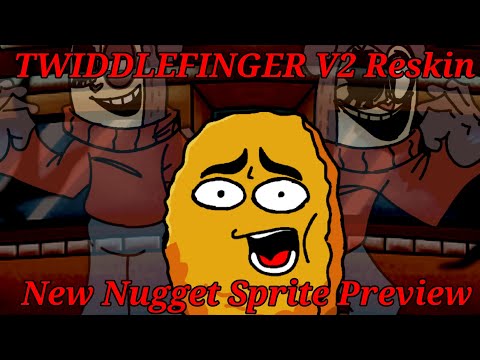 TWIDDLEFINGER V2 Reskin New Nugget Sprite Preview|Friday Night Funkin Leaks (Special for 2.5K Subs)