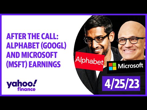 Google and Microsoft earnings analysis on Yahoo Finance's After the Call