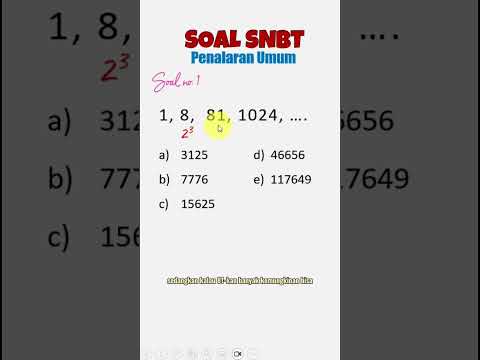 Sukses SNBT 2025 (Soal Penalaran Umum Part 1)