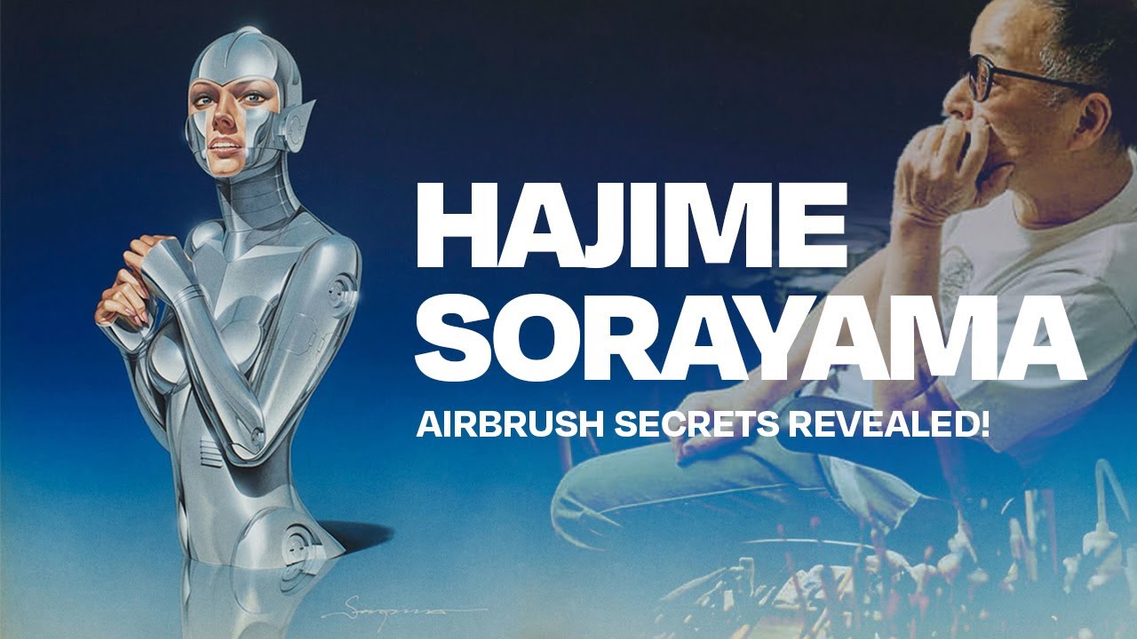 Hajime Sorayama – Airbrush SECRETS revealed! DVD
