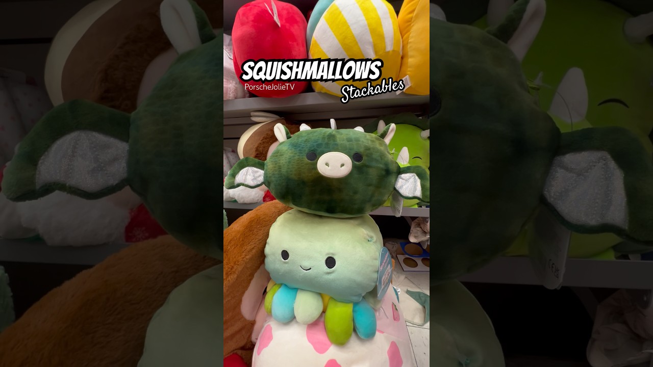 Squishmallows Stackables #shorts #fyp #cute #squishmallows #squishy #plush #toys #stackable