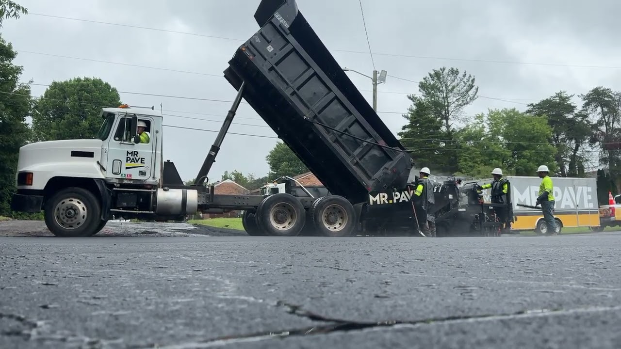 Hard Work in Action: Building Strong Pavement That Lasts