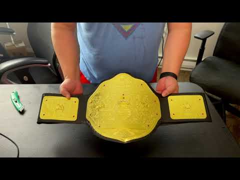 Amazon Maxan World Heavyweight Championship Replica Belt Unboxing and Review DO NOT BUY