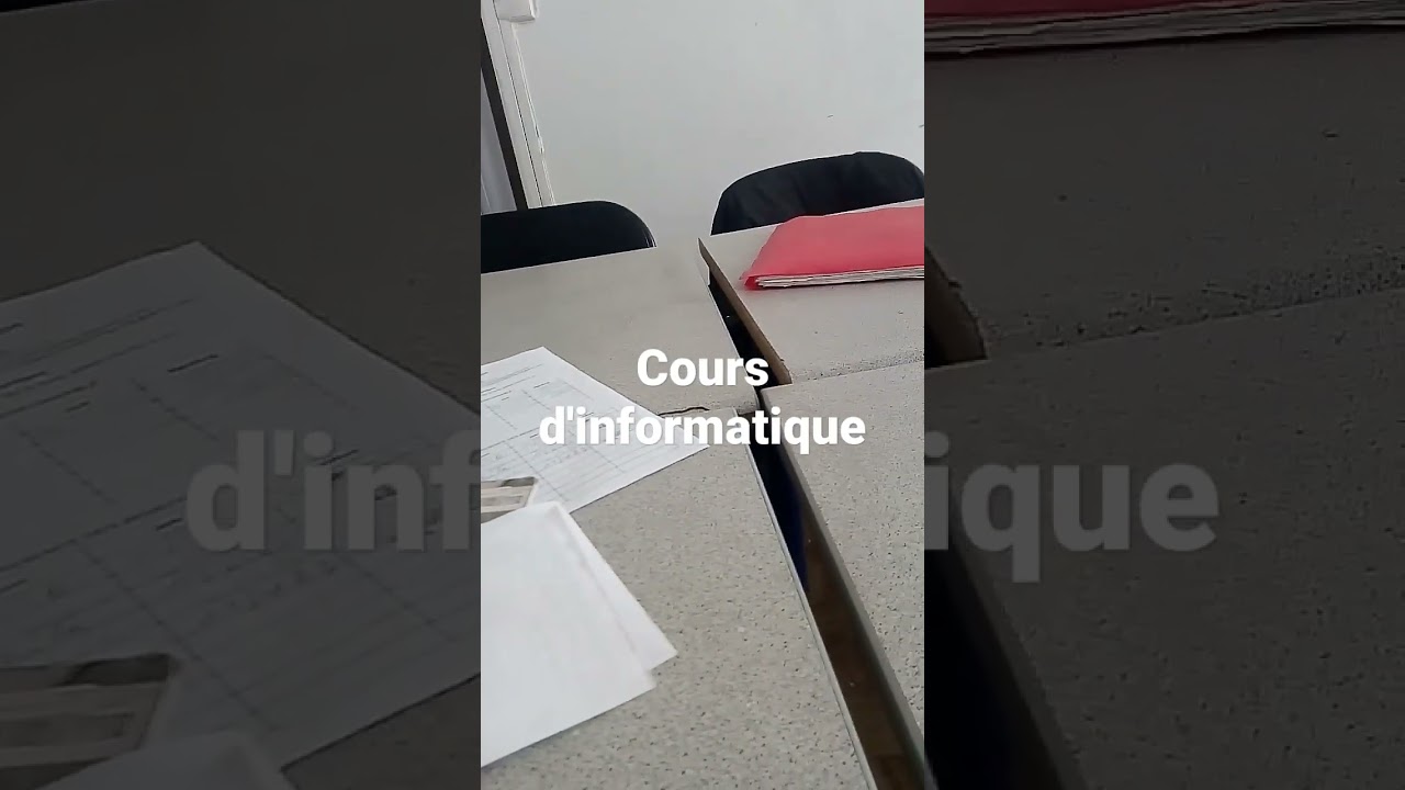 cours d'informatique