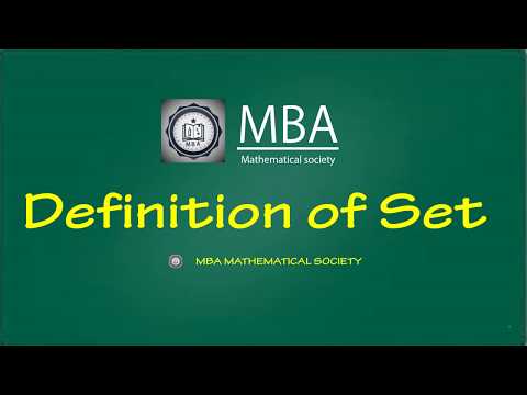 Definition of Set | An Introduction of Sets | Concept of Sets in Urdu/Hindi/English | Bilal Arshad