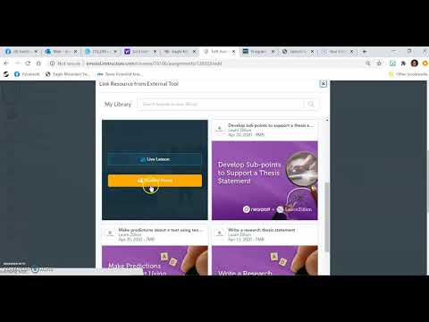 How to embed Nearpod in Canvas