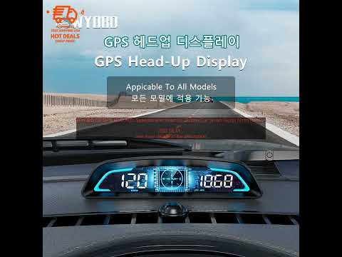 1005005191239036 WYOBD G3 GPS HUD Auto Speedometer Head Up Display Car Smart Digital Al