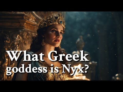 What Greek goddess is Nyx? Greek Mythology Story