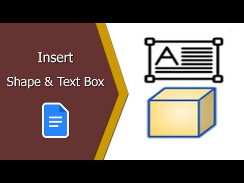 How to Insert a Text Box in a Shape on Google Docs