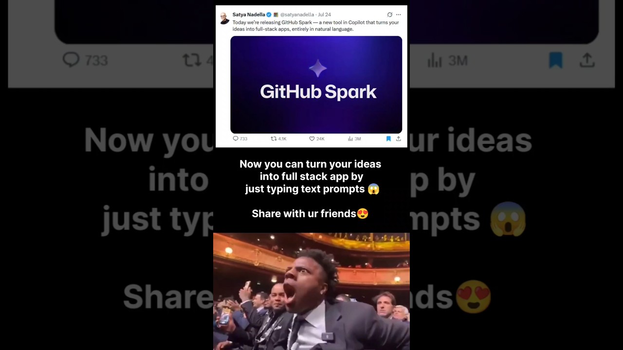 GitHub Spark😱: Build Full-Stack Apps with Just English | Microsoft AI Tool 2025
