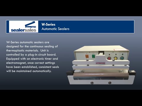 Sealer Sales W-Series Automatic Sealers