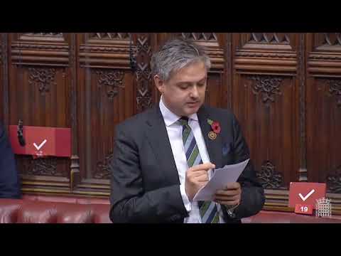 My maiden speech in the House of Lords