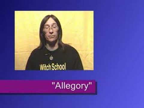 Witch Word - Meaning of 'Allegory'