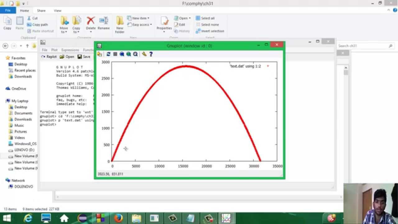 Gnu Plot : Plotting Graphs in Windows, Linux Using  Gnu Plot