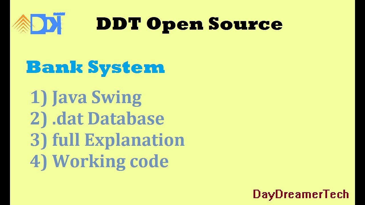 Bank Management System | With Source Code | Java Swing Project