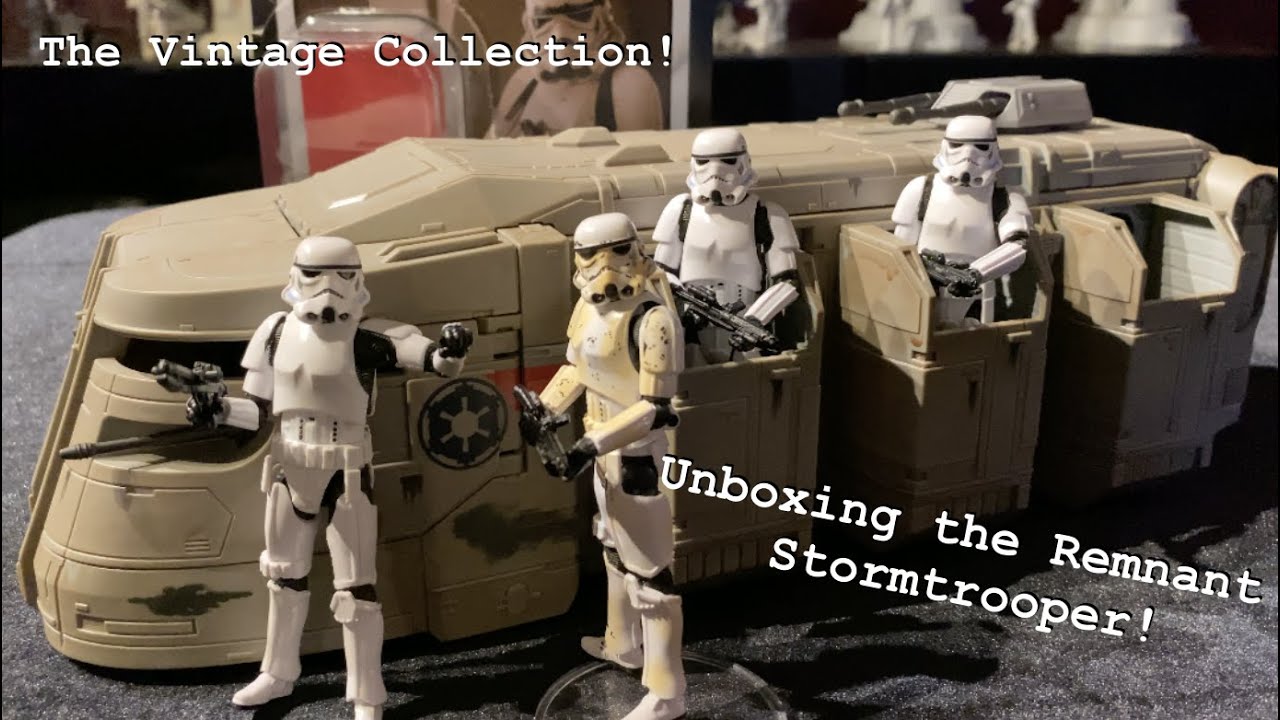 Star Wars Vintage Collection Remnant Stormtrooper Unboxing and Review