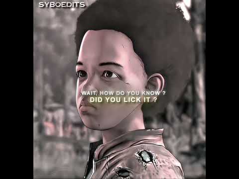 Lee - Did you lick it ? 😄Clem -  I don't know [2k] #shorts