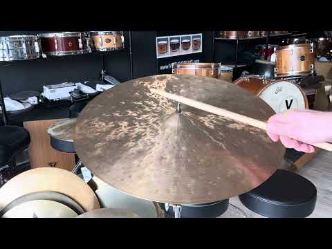 Timothy Roberts 21" Tributary Ride Cymbal (2,190-grams) VIDEO | Reverb