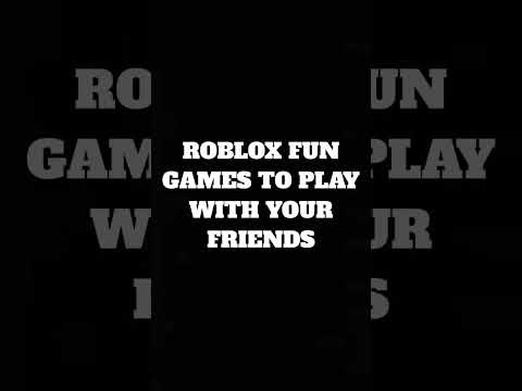 Roblox fun games to play with your friend #roblox #shorts