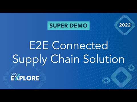 E2E Connected Supply Chain Planning, Execution and Integrated Simulation Solution