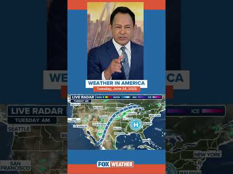 Weather in America: June 24, 2025