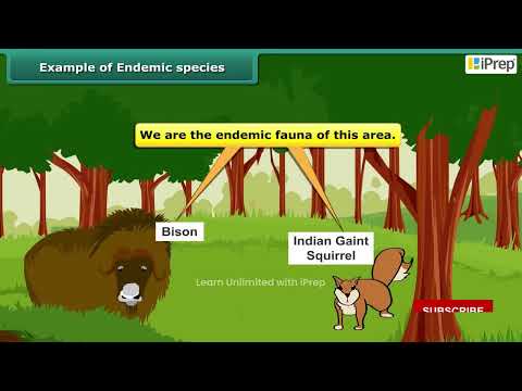 Example of Endemic Species | Conservation of Plants and Animals| Science | Class 8th | iPrep