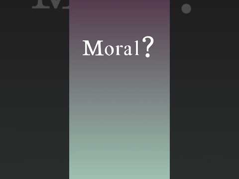 Moral meaning #shorts