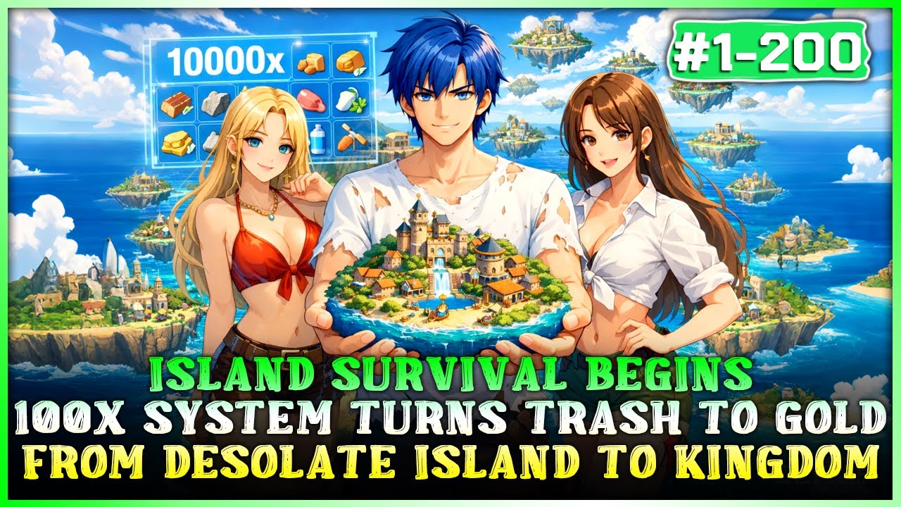 Island Survival: I Bound the 100x Amplification System and Turned a Deserted Island into a Kingdom!