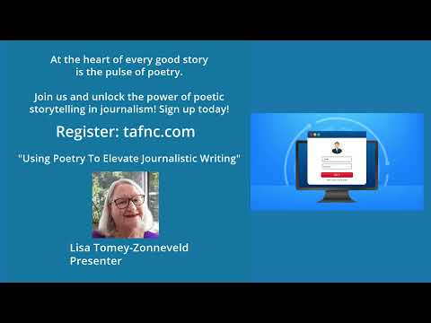 Coming Soon! "Elevate Your Journalistic Writing with Poetry" Bridging Creativity with Clarity