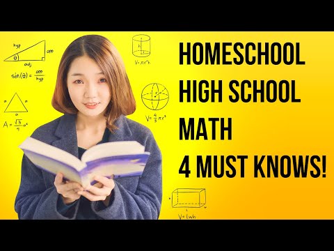 Homeschool High School Math – 4 critical factors to consider