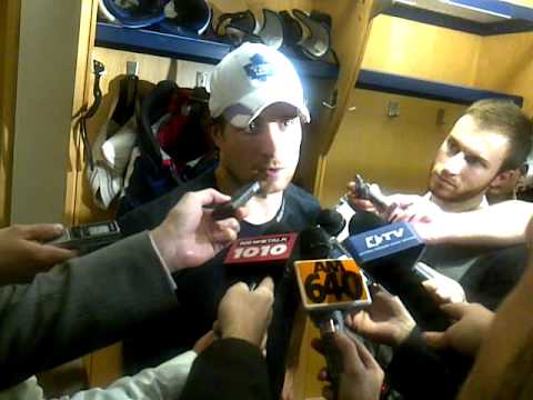 Leafs defenceman John-Michael Liles on Hall of Fame Game