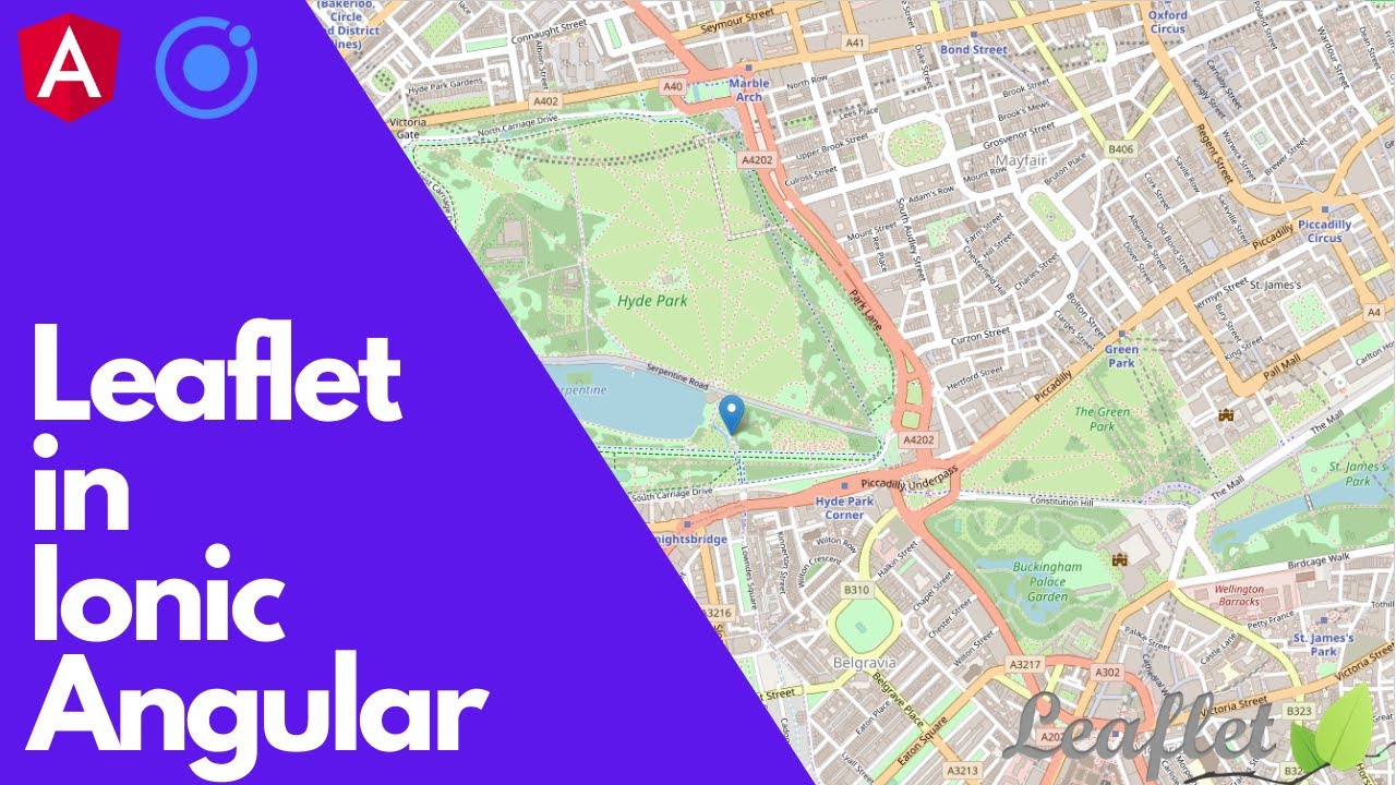 Add leaflet in Ionic Angular