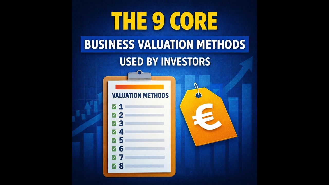 The 9 Core Business Valuation Methods Used by Investors