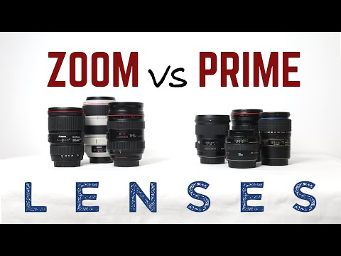 Zoom vs prime lenses - which to choose?