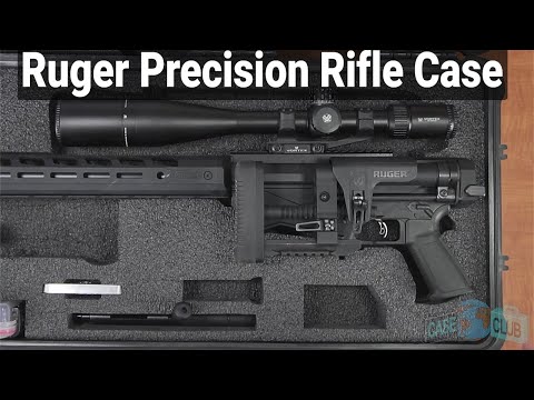 Case Club Ruger Precision Rifle Case (Folding Stock) with Silica Gel ...