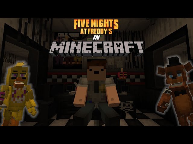 Custom Freddy Fazbear's Pizza (FNAF 1) Minecraft Map