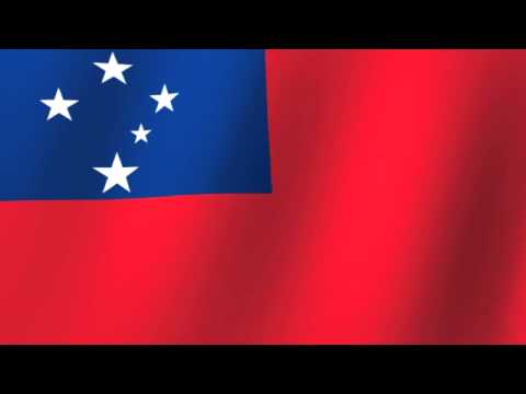 Flag of Samoa - Fu'a o Sāmoa