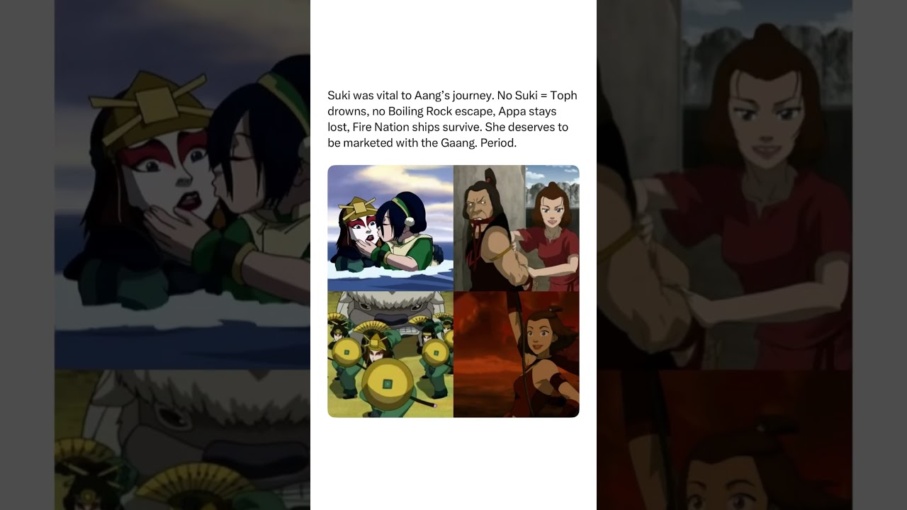Suki Was Vital To Aang’s Journey
