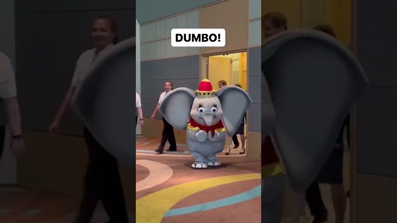 dumbi is now at #disneyland #disney #dumbo