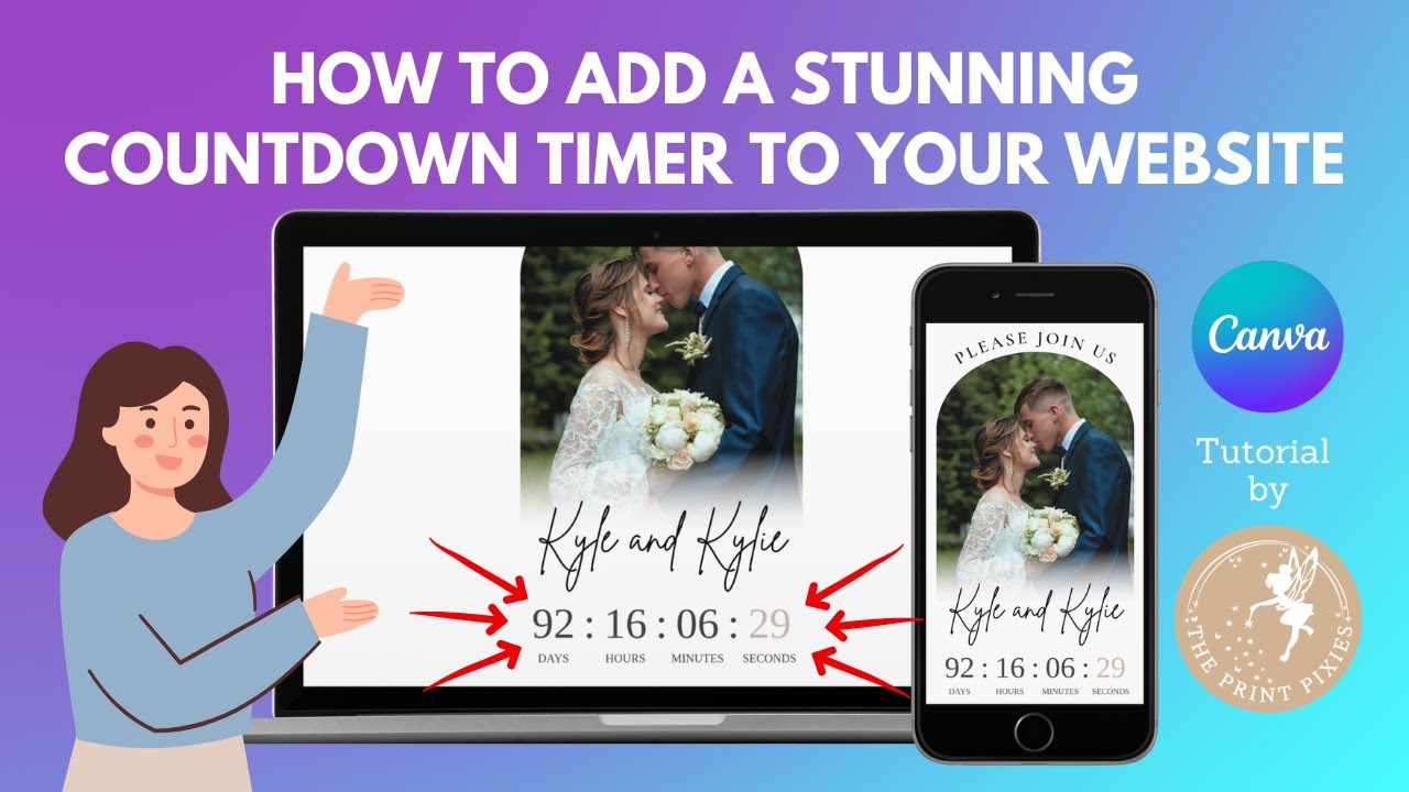 Create a Stunning Live Countdown Timer for Your Canva Website | Easy & In-Depth Tutorial