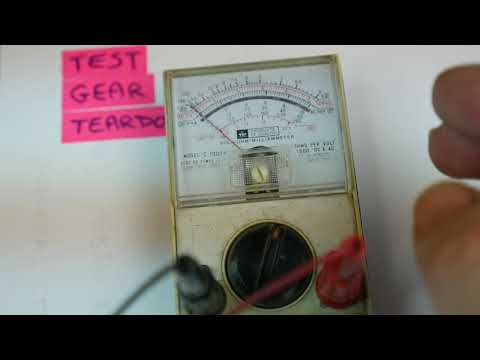 Test Gear Teardown: TTC C1000M Analog Multimeter