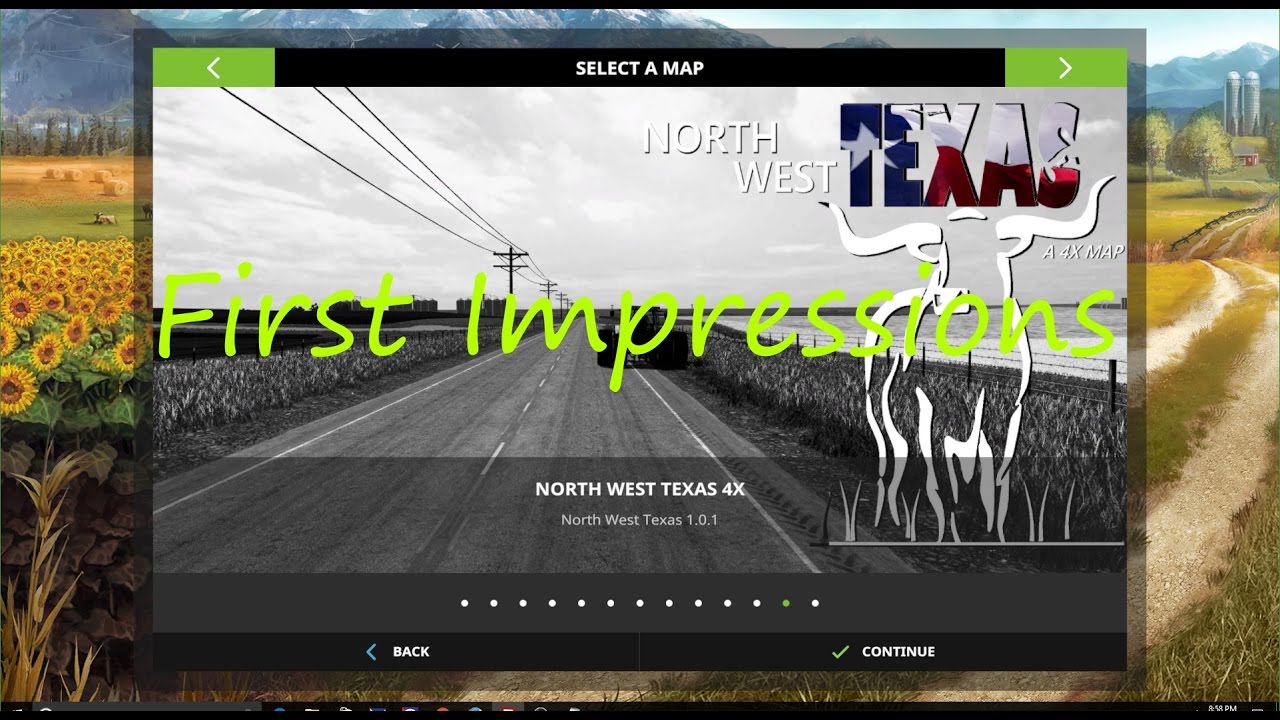 North West Texas 4X Map v 1.1.0.0 - FS 17