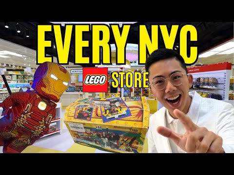 I visited EVERY LEGO Store in New York City!