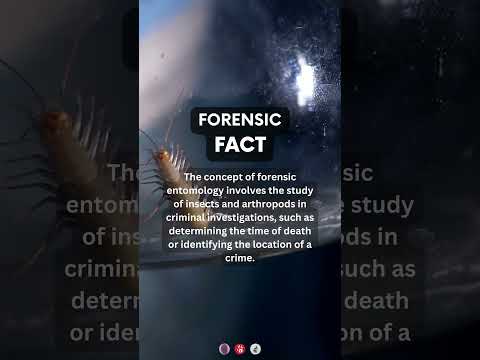 forensic entomology | #forensicscience #forensics